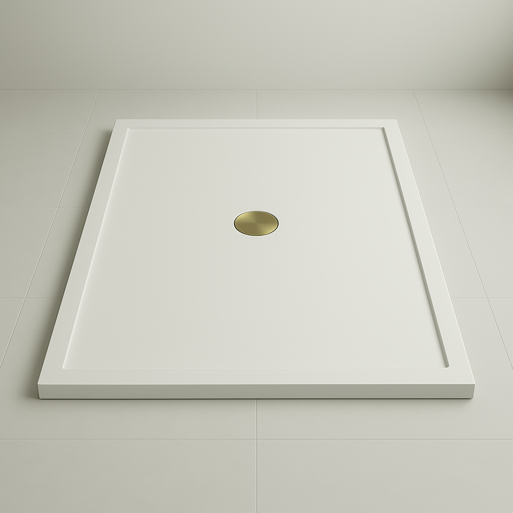 1500mm × 900mm Shower Tray | 1.5m × 0.9m | 35mm Slim Non-Slip | In ...