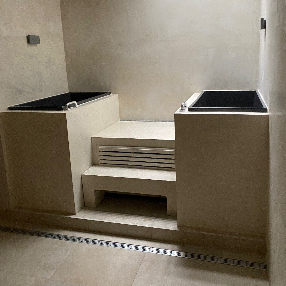 Deep Bathtub With Seat 1100 L x 600 W x 1000 Depth by Omnitub