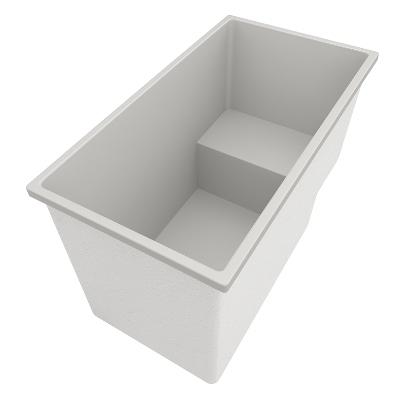 Deep Seated Soaking Tub 1495 × 800 | 1000mm Deep Bath | Omnitub